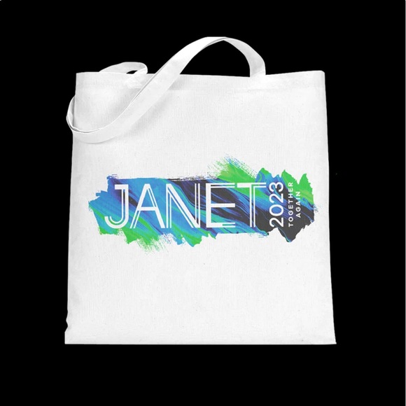 Bags | Janet Jackson Together Again Tour Tote Brand New | Poshmark